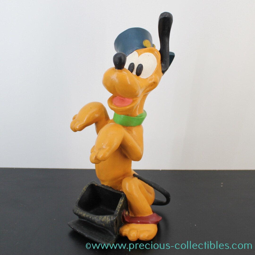 Extremely Rare! Vintage Pluto as Mailman Statue. Pluto as Postman ...