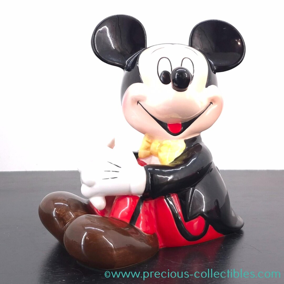 Extremely Rare! Vintage Mickey Mouse Money Box. Makes Saving Fun. Free ...