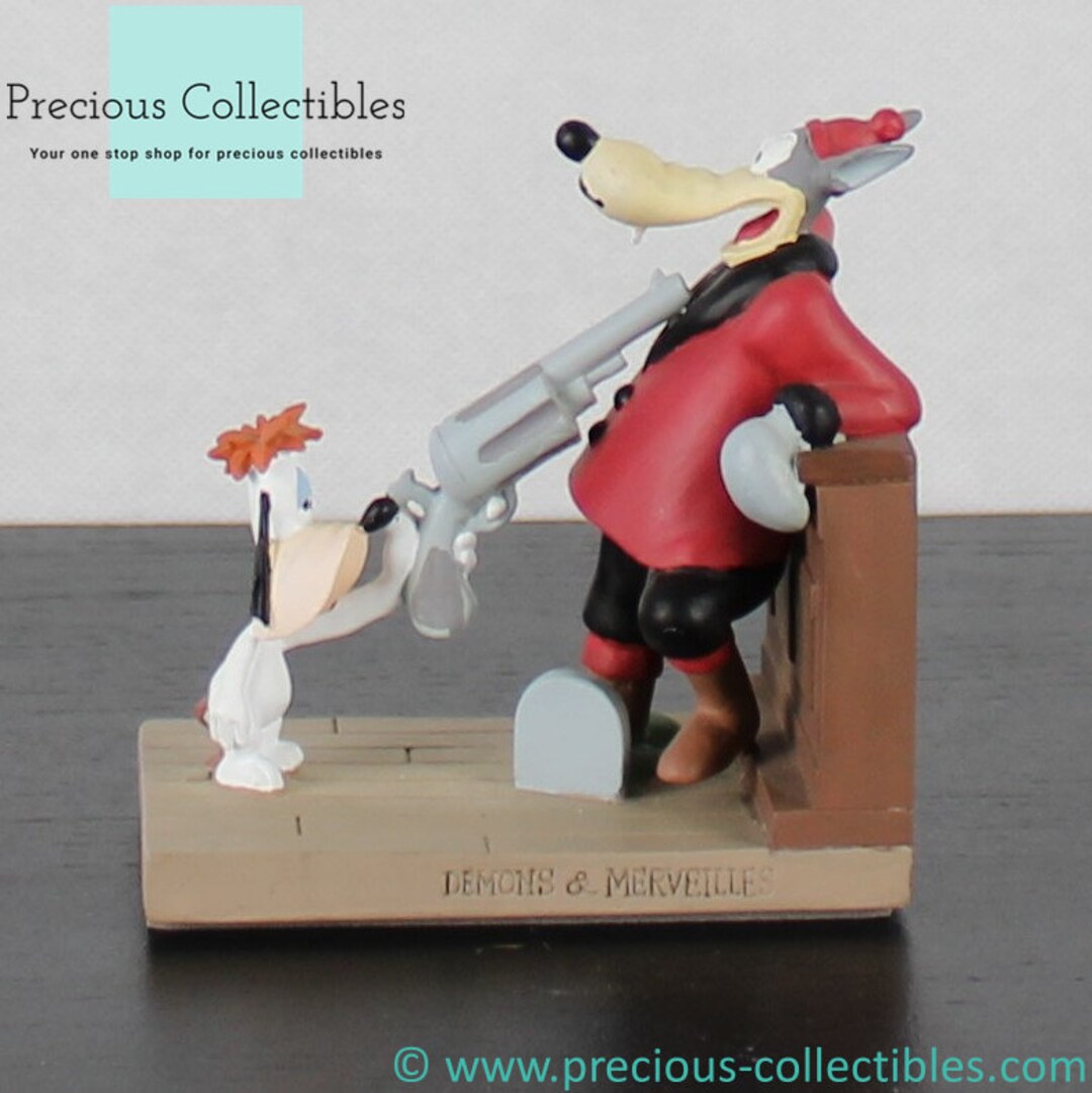 Extremely Rare Vintage Droopy With Wolf Statue. Created by Demons Et ...