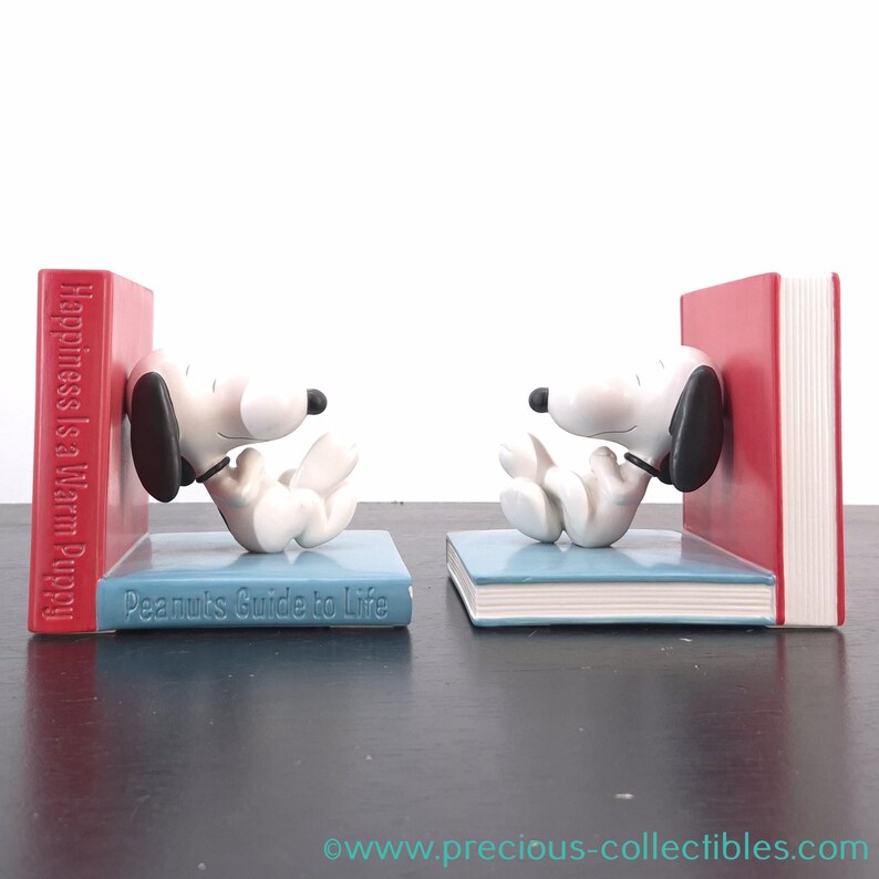 Extremely Rare! Vintage Snoopy Bookends. Buy Now. Buy Here Your Snoopy ...