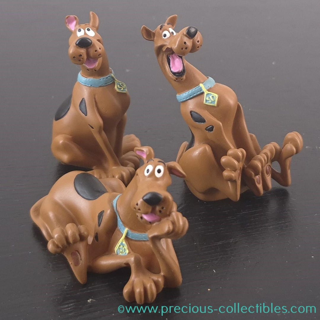 Extremely Rare! Vintage Scooby Doo Figurine Set. Buy Now. Dates Back to ...