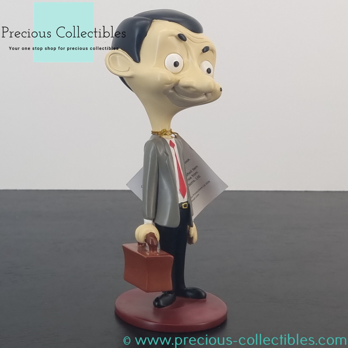 Extremely Rare Vintage Mr Bean With Suitcase Statue Made of High ...