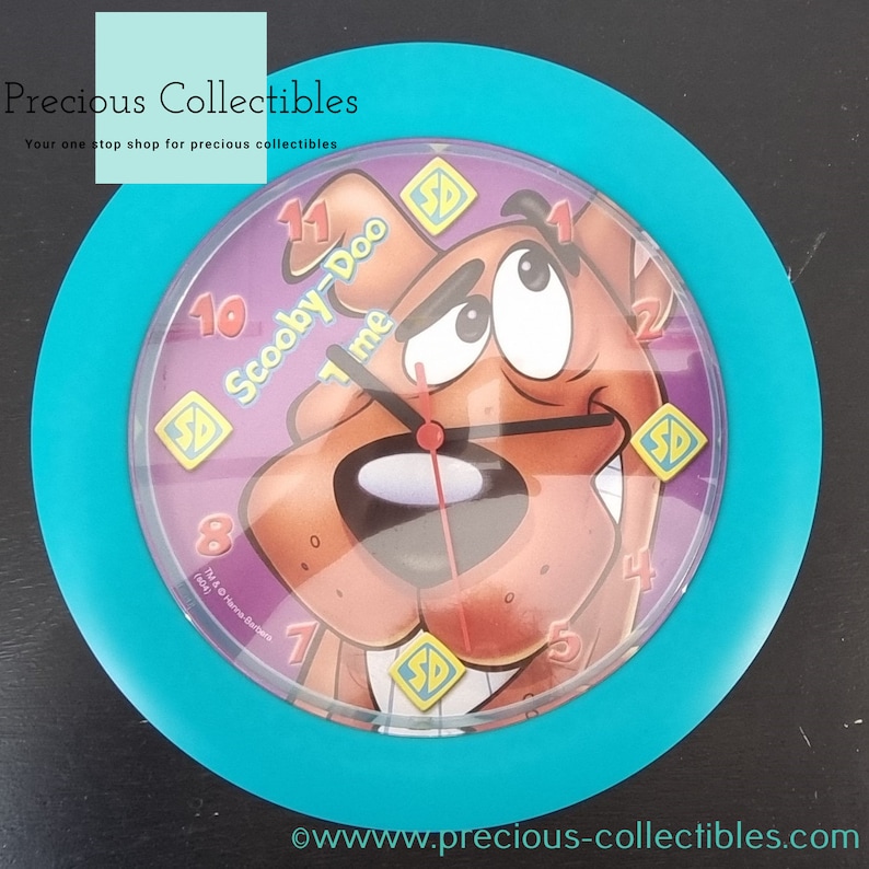 Extremely Rare! Vintage Scooby Doo Clock. A Hanna Barbera Collectible ...