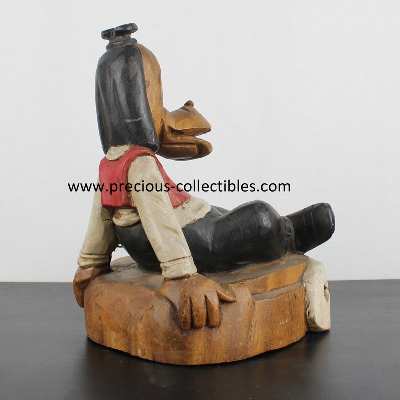 Statue Depicting Goofy. Art Handmade Statue Sculpture Figurine - Etsy