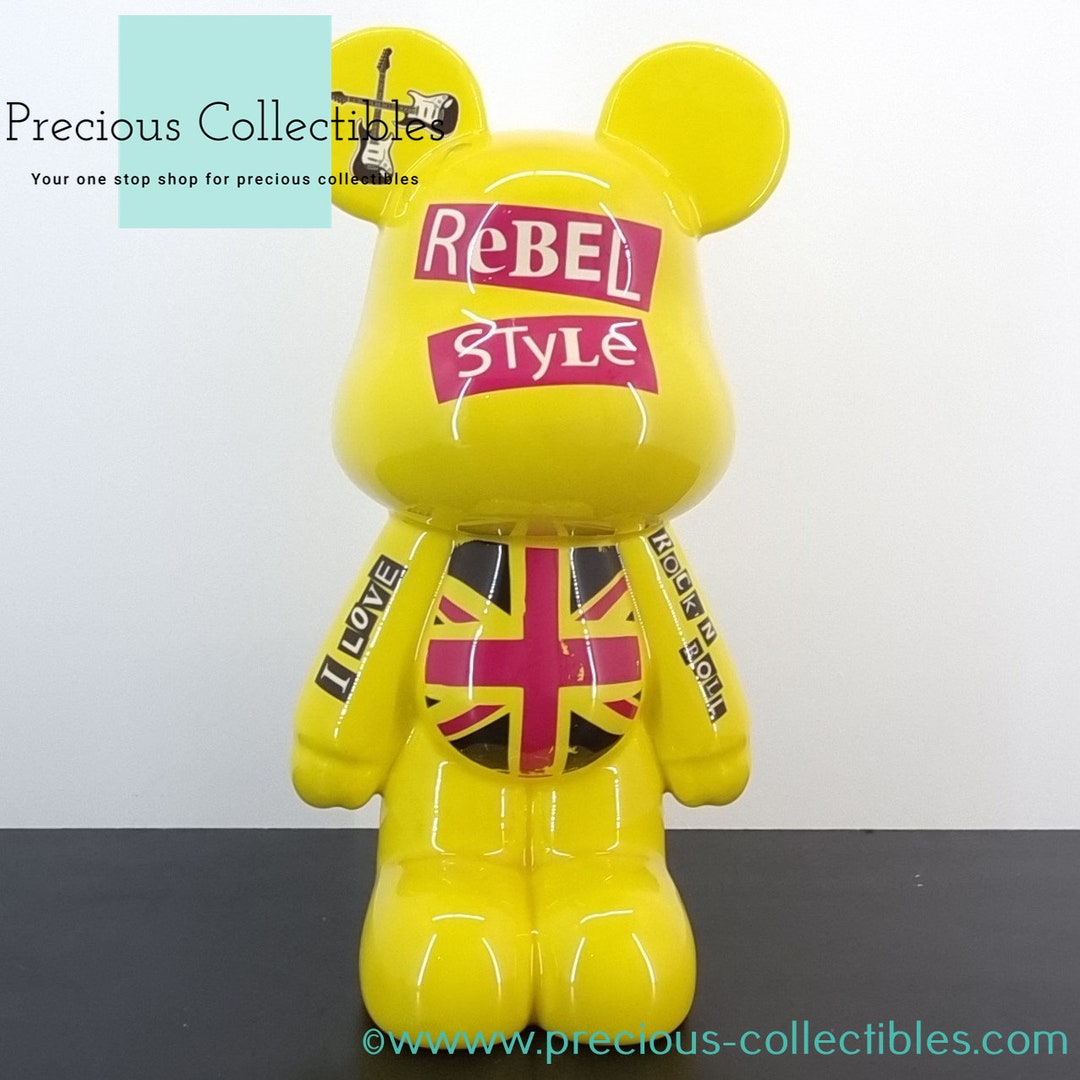 Extremely Rare! Vintage, Collectible Funky Bear - Rebel Style. Pop Art ...