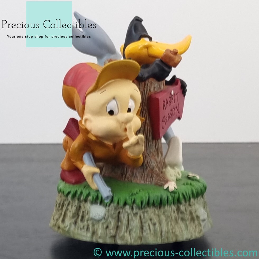 Extremely Rare Vintage Bugs Bunny, Daffy Duck and Elmer Fudd Music Box ...