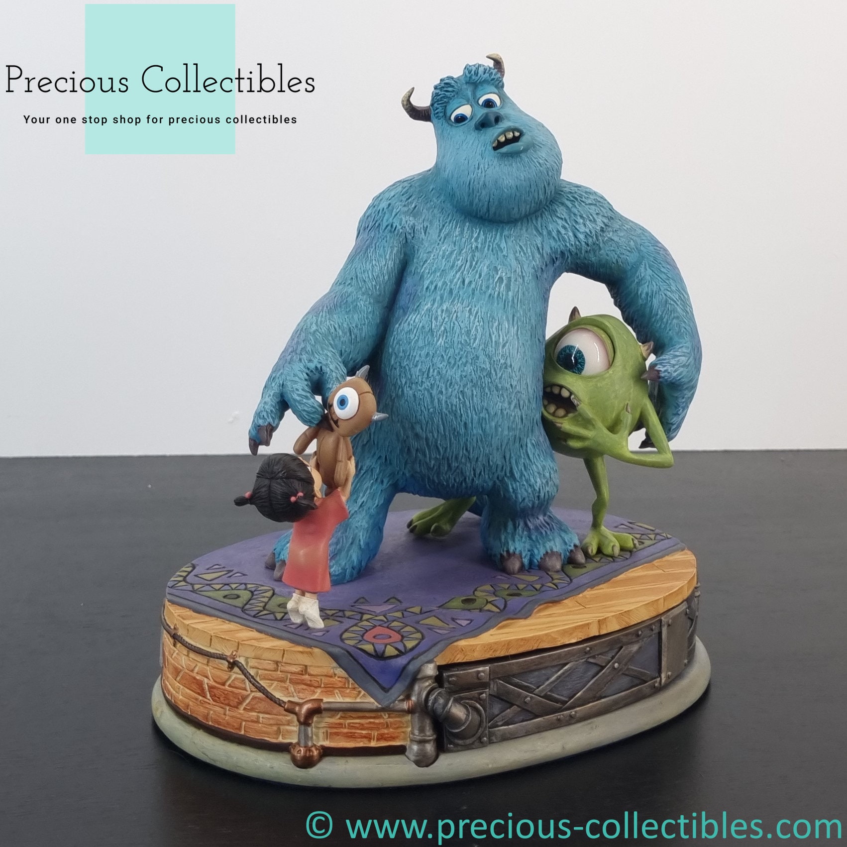 Extremely Rare! Monsters and Co Statue, Designed by Markrita. With ...