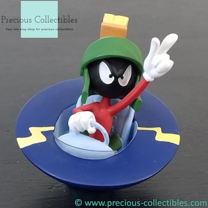 Extremely Rare! Vintage Marvin the Martian in a UFO Figurine. Looney ...