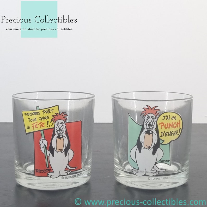 Extremely Rare! Vintage Tex Avery Glass Caraf Set. Made in 1993. A ...