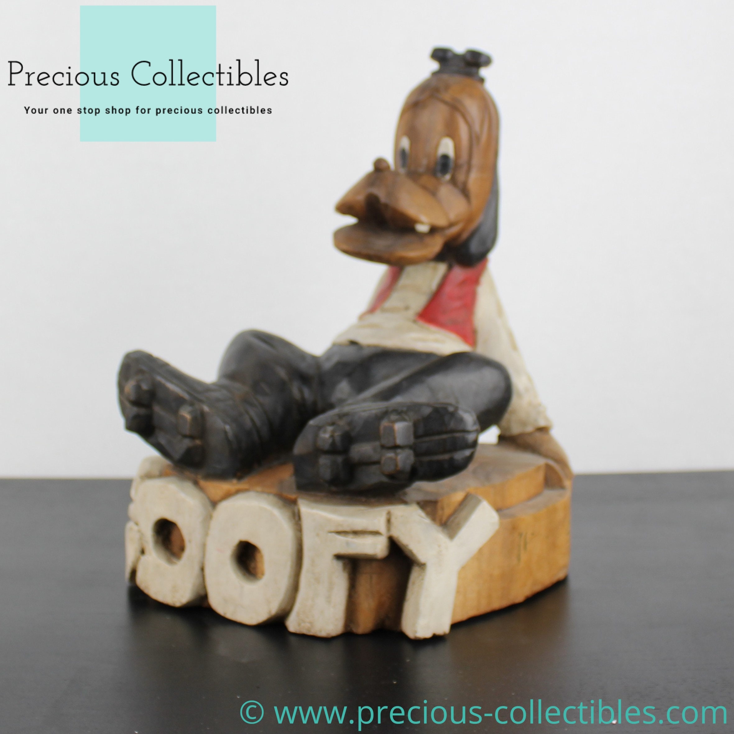 Statue Depicting Goofy. Art Handmade Statue Sculpture Figurine Big ...