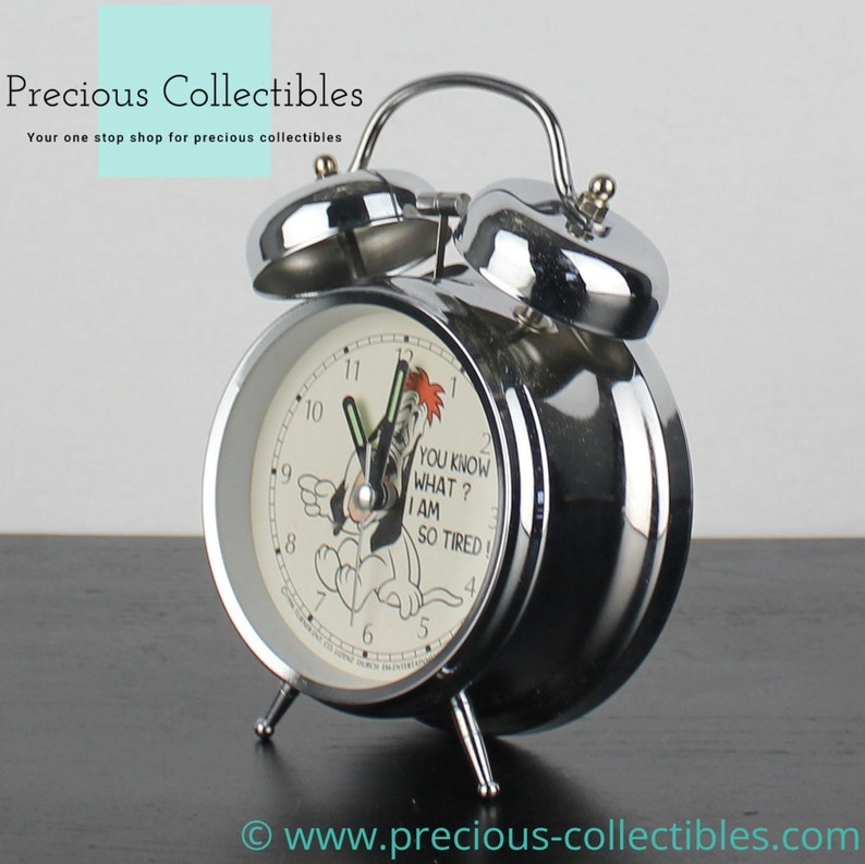 Extremely Rare Vintage Droopy Alarm Clock. Collectible. - Etsy