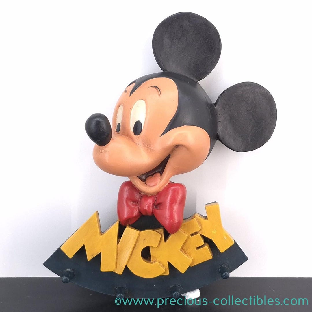 Extremely Rare! Vintage Mickey Mouse Coat Rack. Produced Late 1980s ...