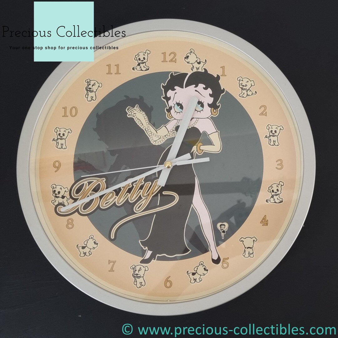 Extremely Rare! Vintage Betty Boop Wall Clock. Decorate Your Home With ...