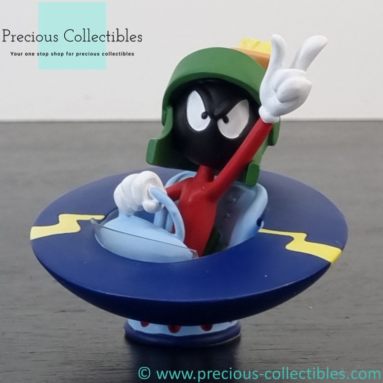 Extremely Rare! Vintage Marvin the Martian in a UFO Figurine. Looney ...