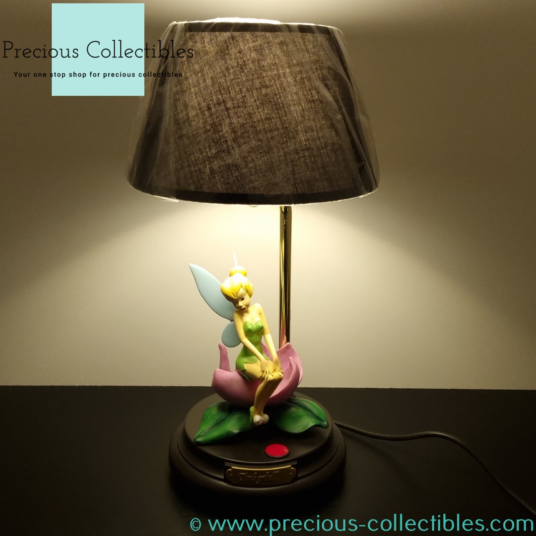 Extremely Rare Vintage Tinker Bell Collectible Statue / Lamp. Produced ...