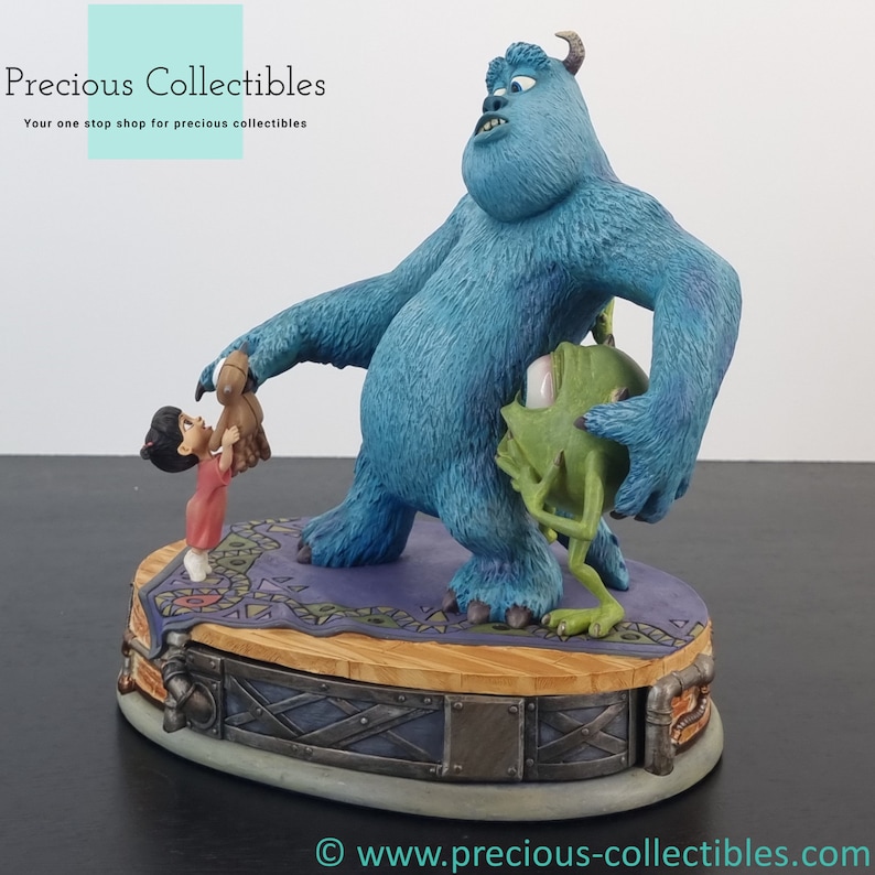 Extremely Rare! Monsters and Co Statue, Designed by Markrita. With ...