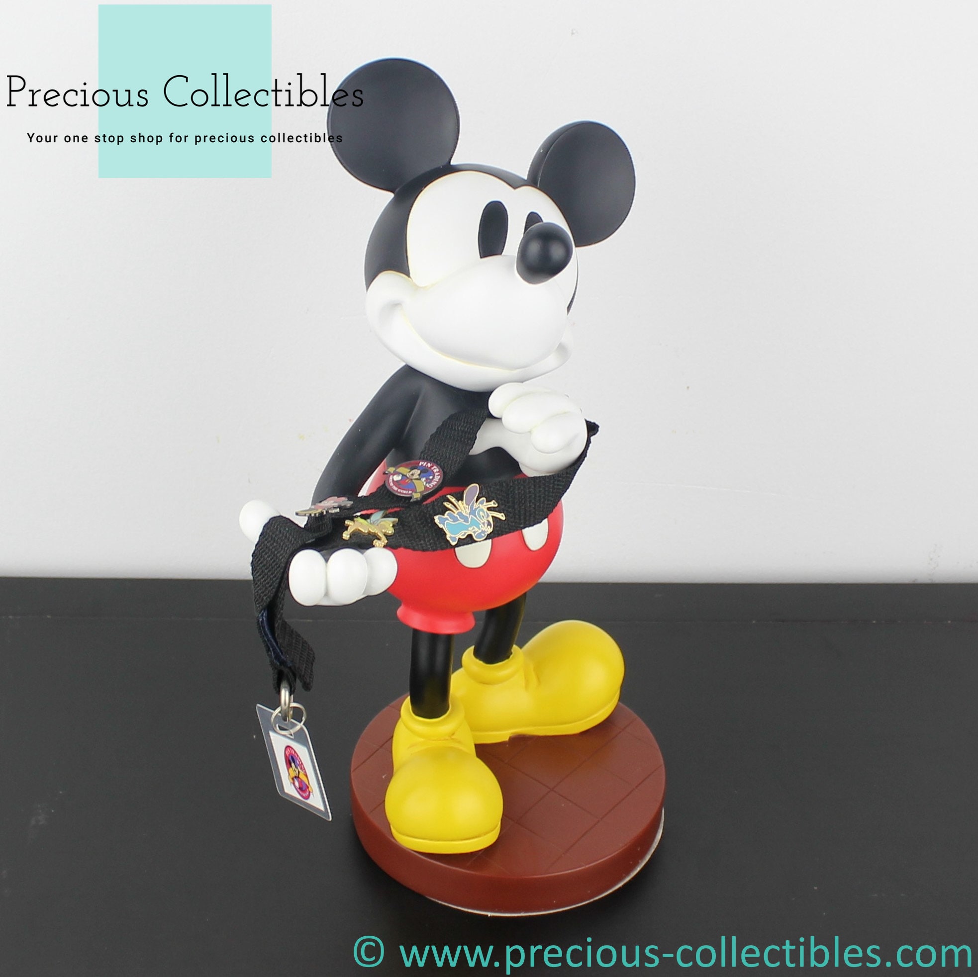 Extremely Rare! Vintage Mickey Mouse Statue Pin Holder. A Magnificent ...
