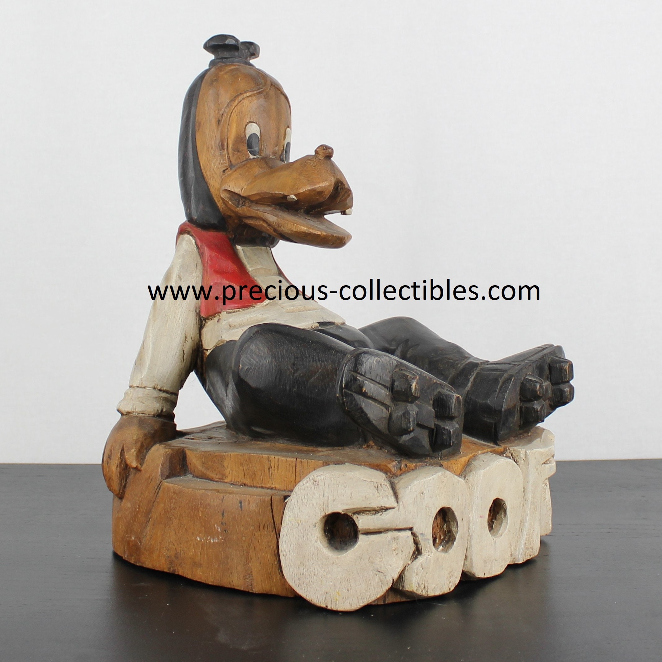 Statue Depicting Goofy. Art Handmade Statue Sculpture Figurine | Etsy