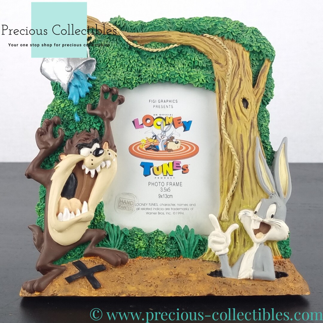 Extremely Rare! Vintage Bugs Bunny and Tasmanian Devil Picture Frame ...