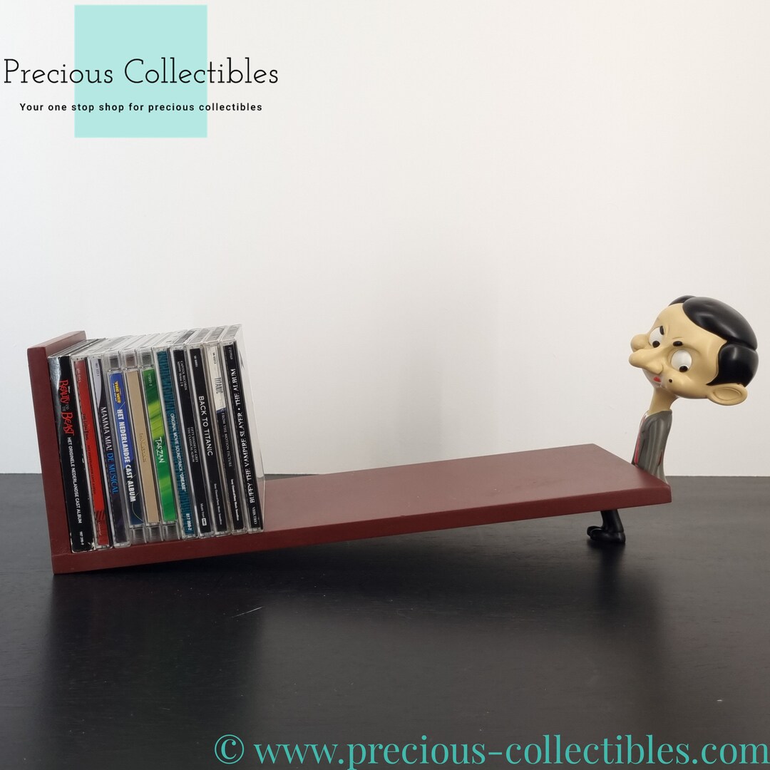 Extremely Rare! Vintage Mr Bean CD Rack / Statue Made of High Quality ...