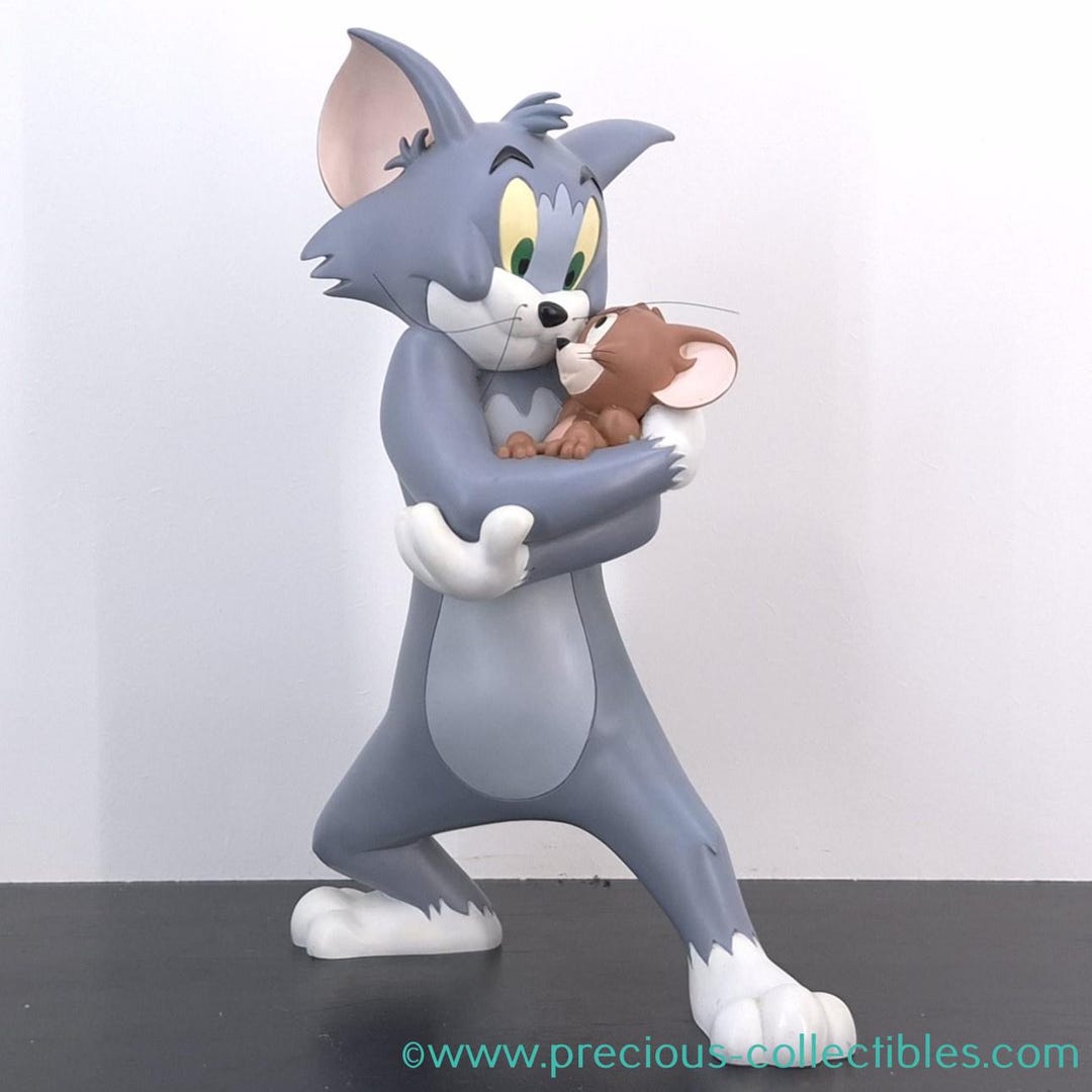Extremely Rare! Vintage Tom and Jerry Big Figurine. by Demons and ...
