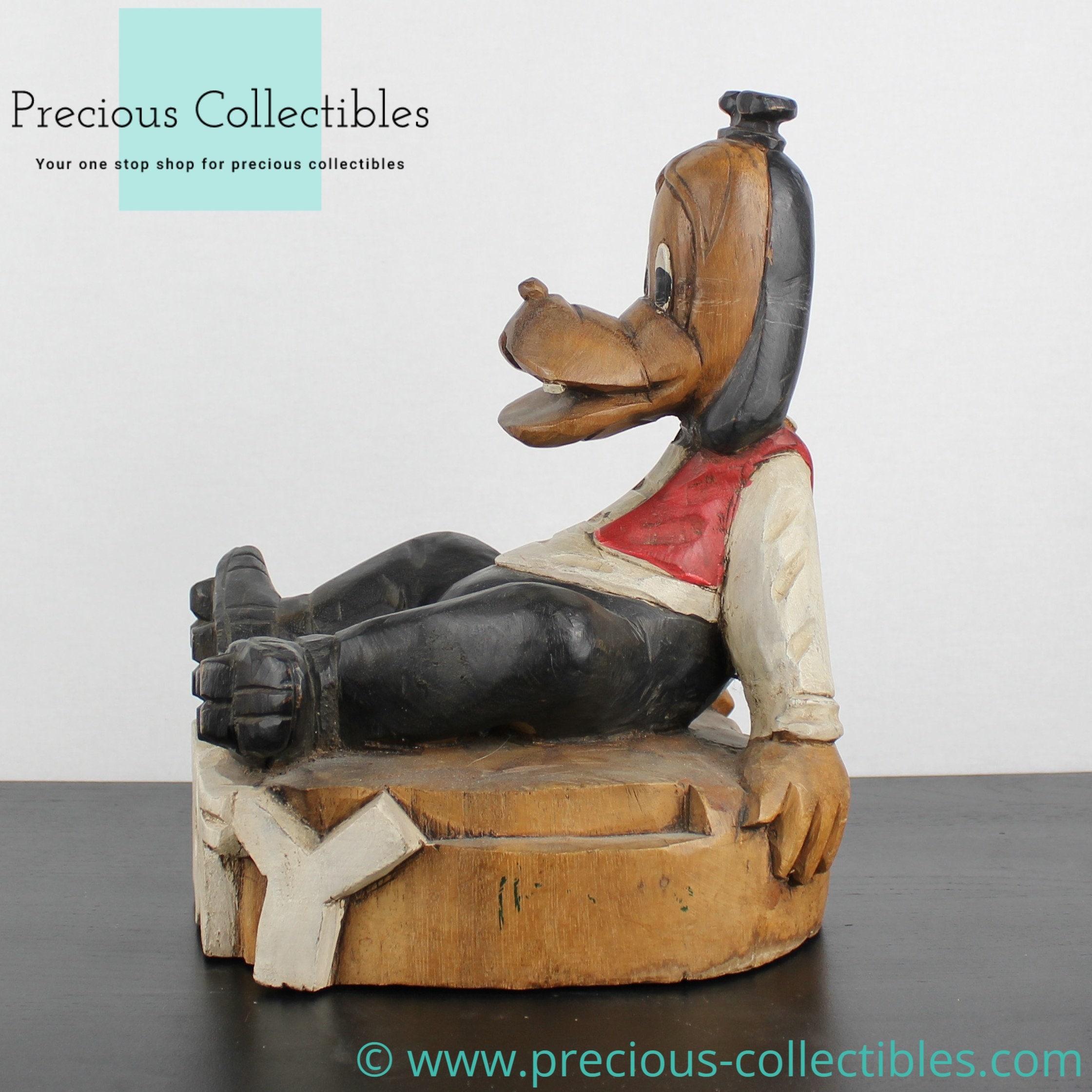 Statue Depicting Goofy. Art Handmade Statue Sculpture Figurine Big ...