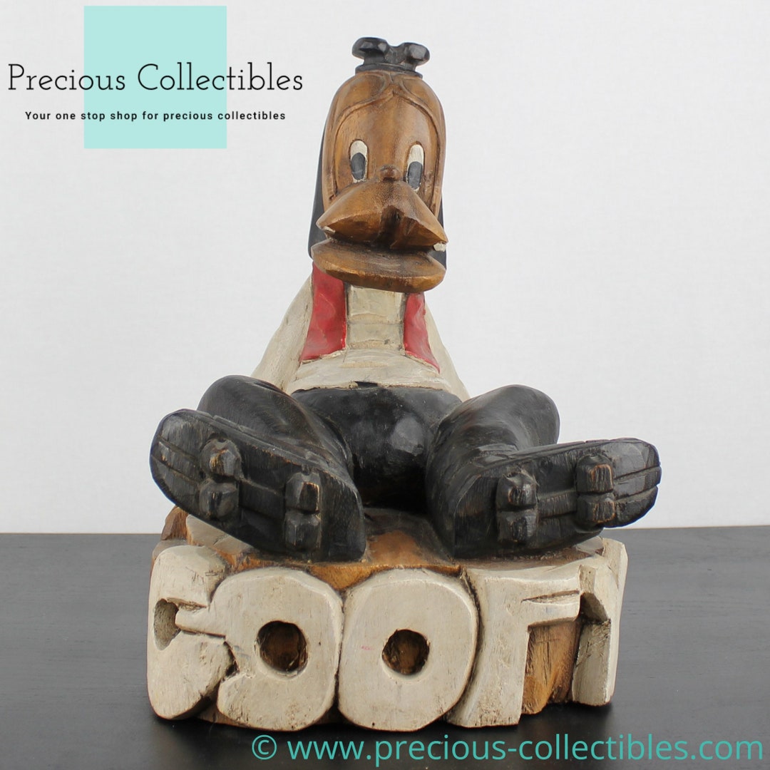 Statue Depicting Goofy. Art Handmade Statue Sculpture Figurine Big ...