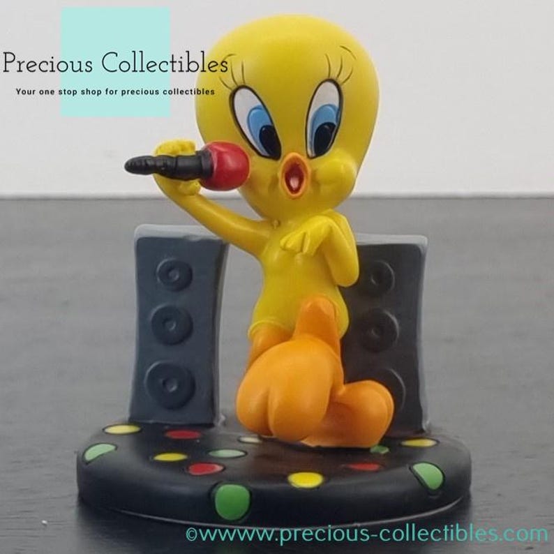 Extremely Rare! Vintage Tweety Bird Figurine. Tweety Bird Making Music ...