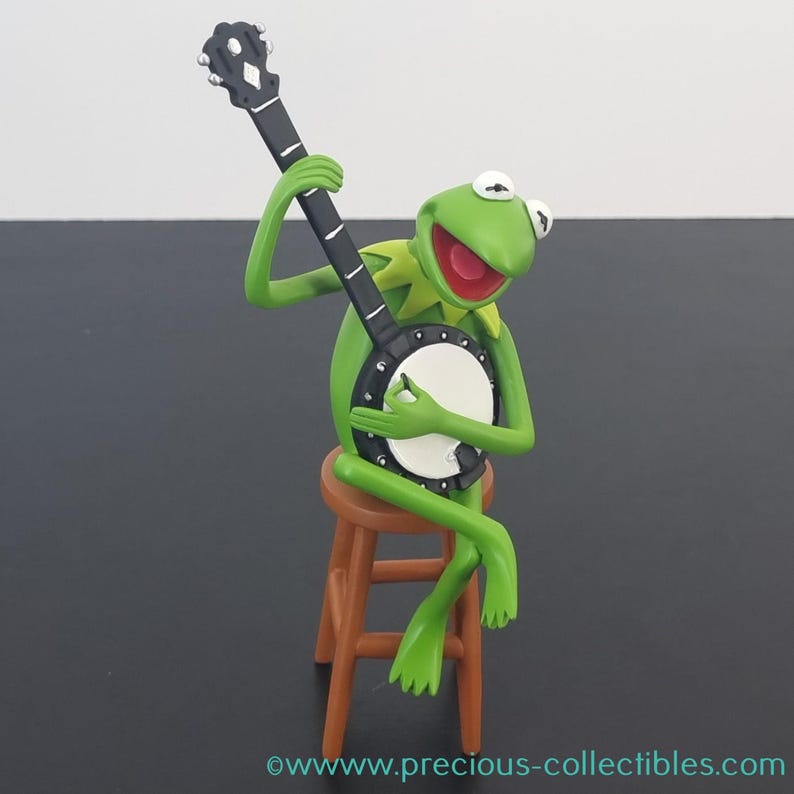 Extremely Rare! Vintage Vintage Kermit the Frog Statue. Sculpted by ...