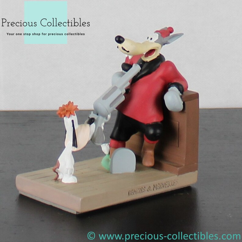 Extremely Rare Vintage Droopy With Wolf Statue. Created by Demons Et ...