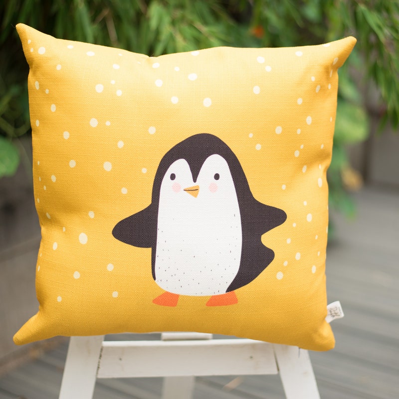 Penguin Pillow - Etsy