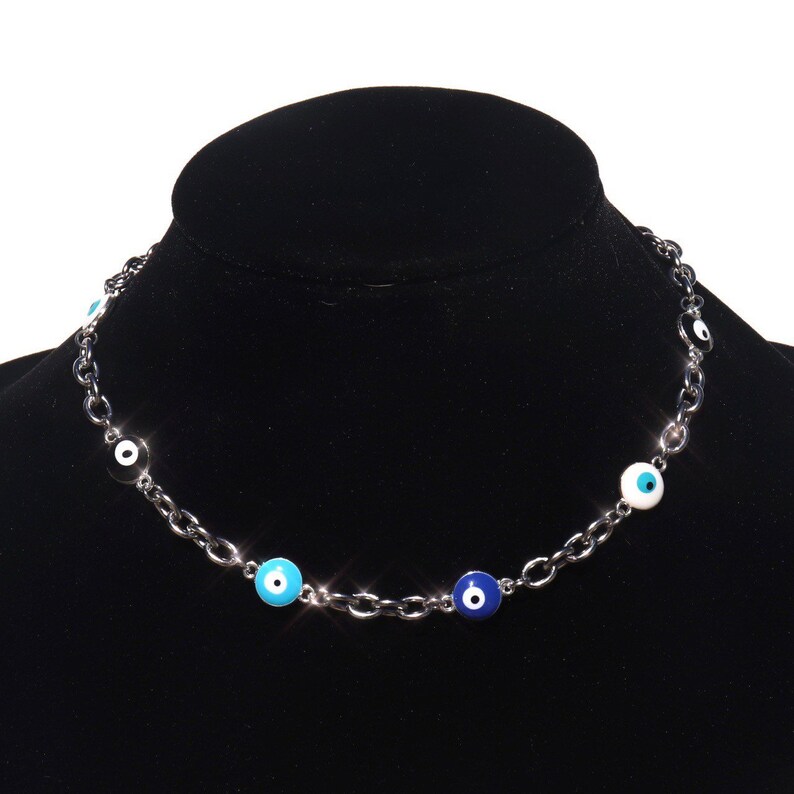 Evil Eye Chain - Etsy