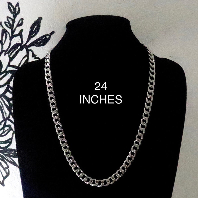 Thick Stainless Steel Curb Chain Layering Chains Thick Chains - Etsy