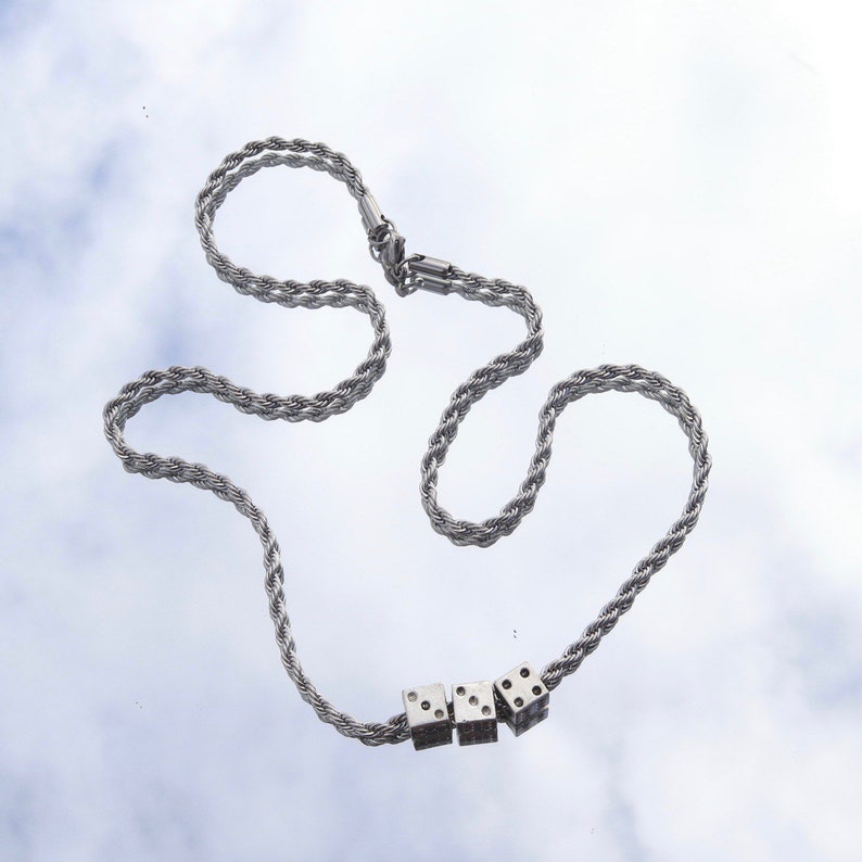 Dice Necklace - Etsy