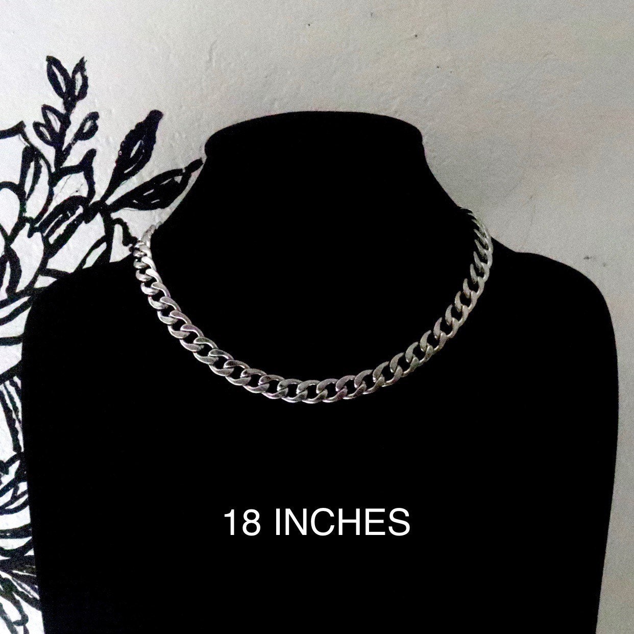 Thick Stainless Steel Curb Chain Layering Chains Thick Chains - Etsy