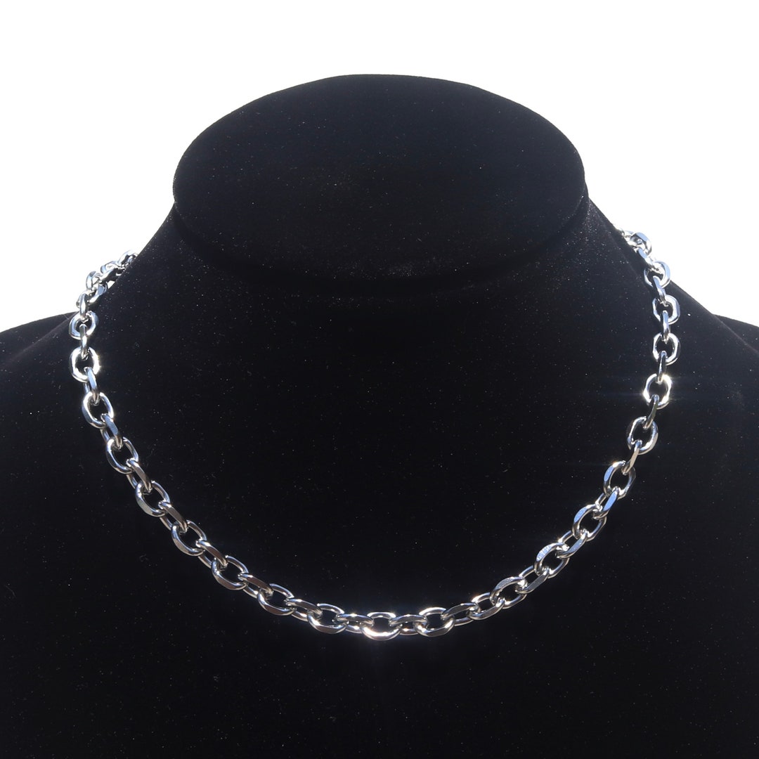 Thick Cable Stainless Steel Chain Large - Etsy