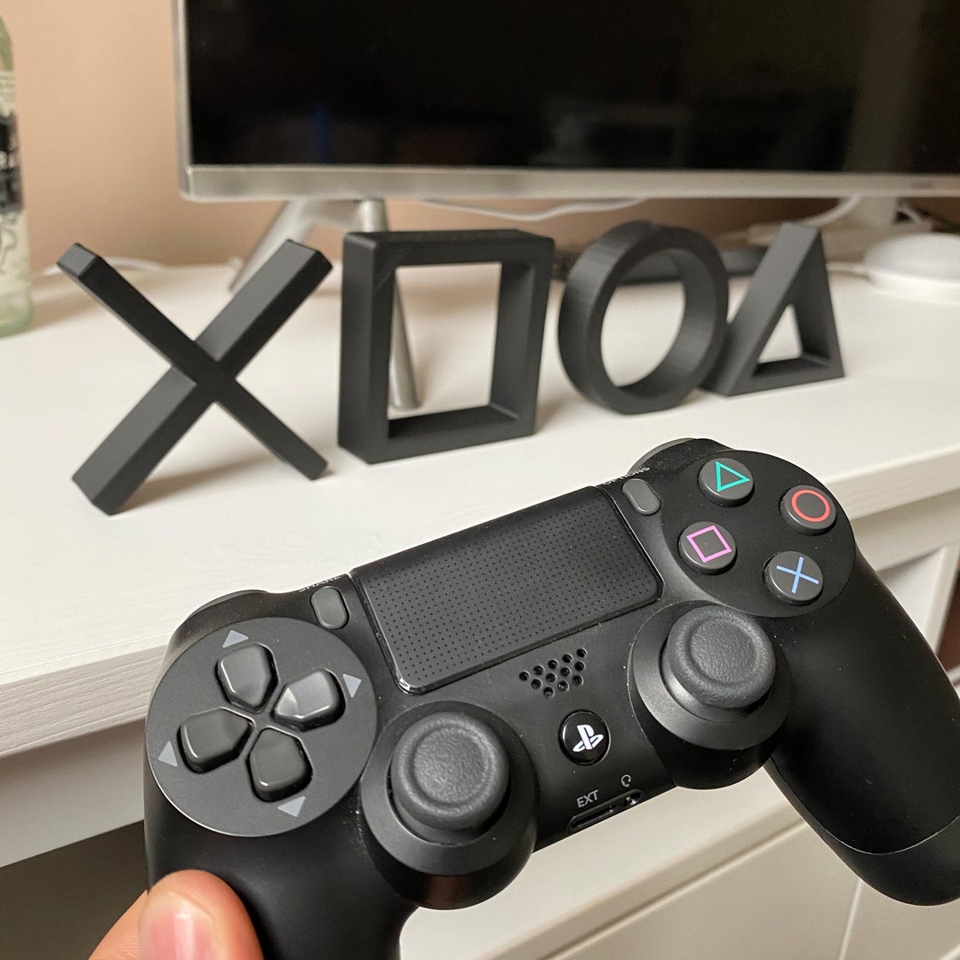 Playstation Symbols | Gaming Room | Gaming Decor - Etsy