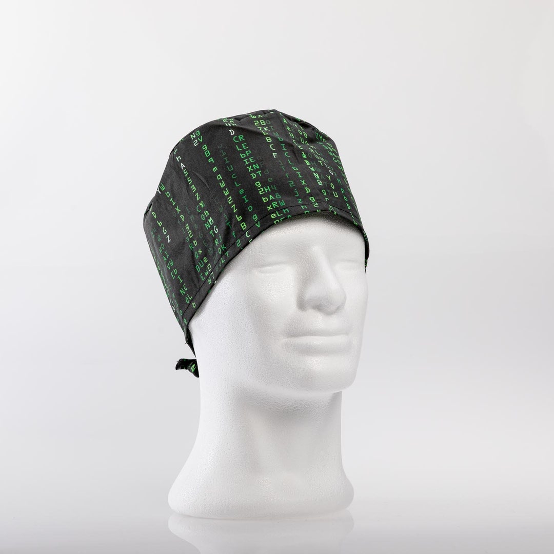 Surgical Cap the Matrix Fantasy & Pattern - Etsy