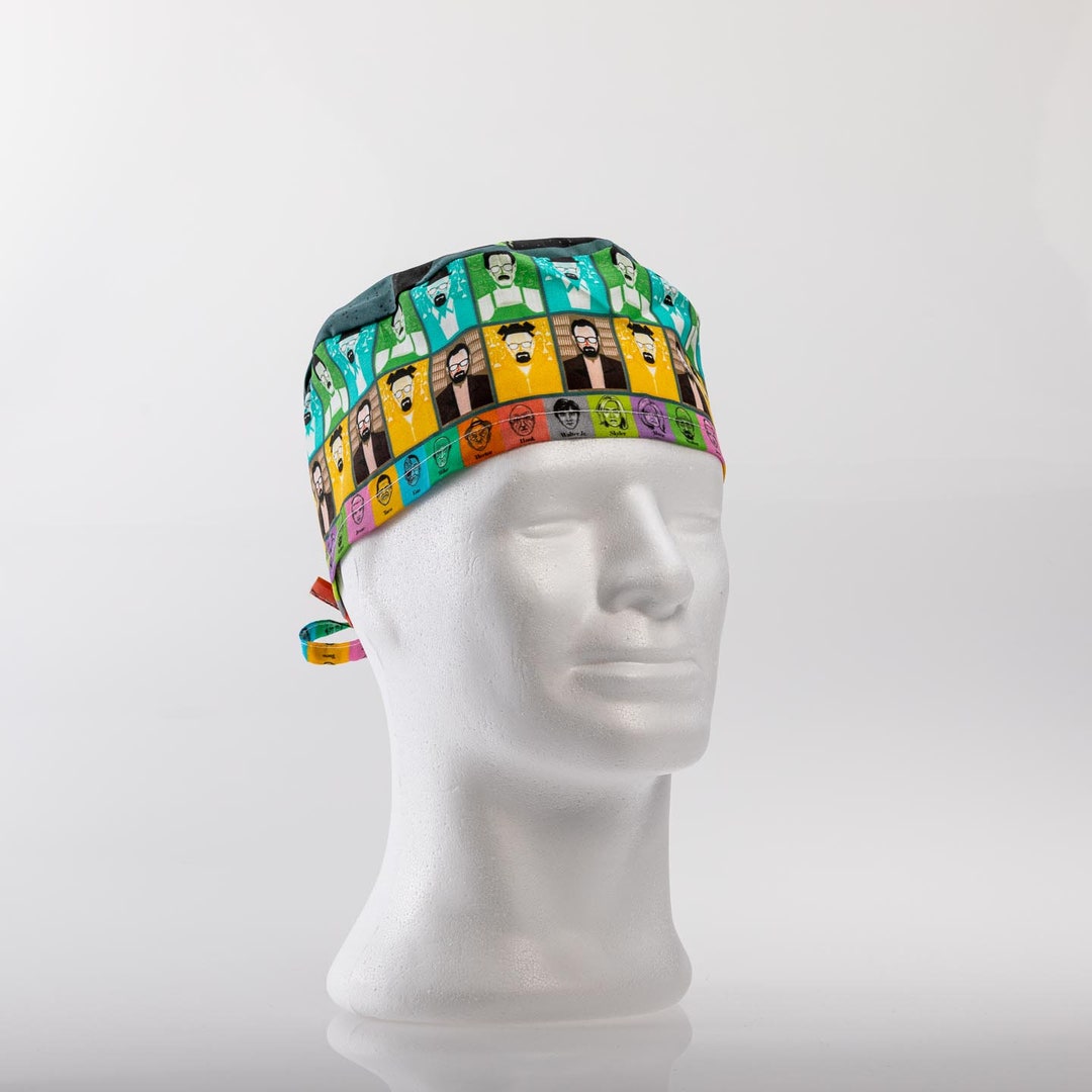 Surgical Cap Breaking Bad Personaggi Fantasy & Pattern - Etsy