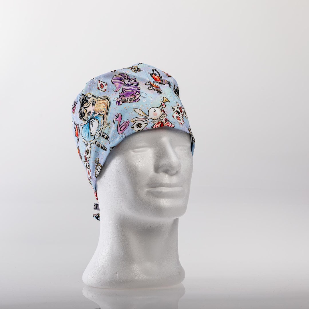 Surgical Cap Alice Fantasy & Pattern - Etsy
