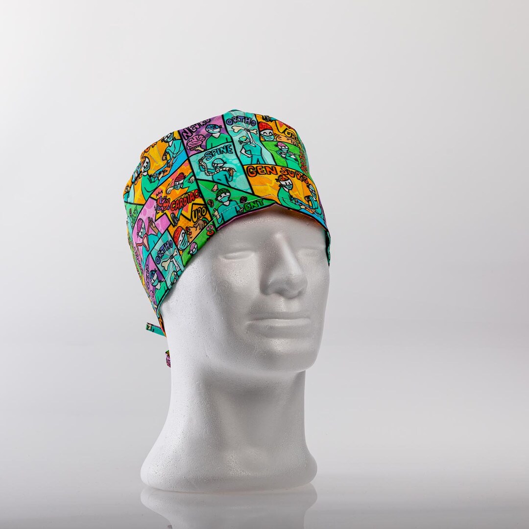 Surgical Cap Surgery Fantasy & Pattern - Etsy