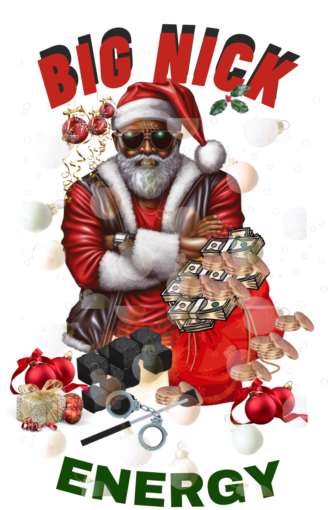 Christmas Afro Santa Png Sublimation Design,love Santa,christmas Santa Png,afro Santa Png ,merry ...