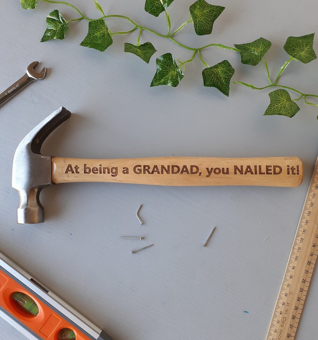 Personalised Hammer Engraved Hammer Tool Builder Christmas Gift - Etsy