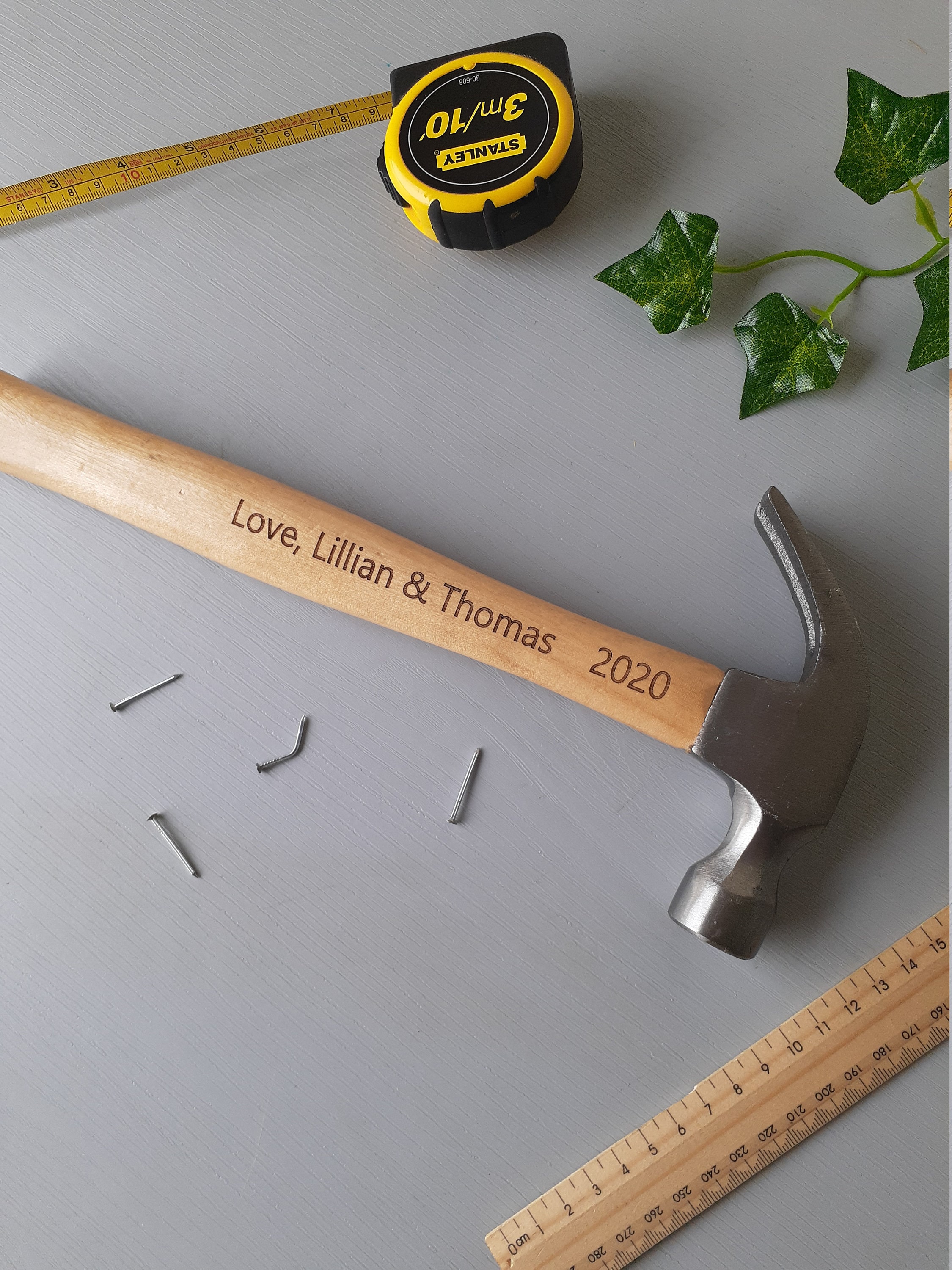 Personalised Hammer Engraved Hammer Tool Builder Christmas - Etsy