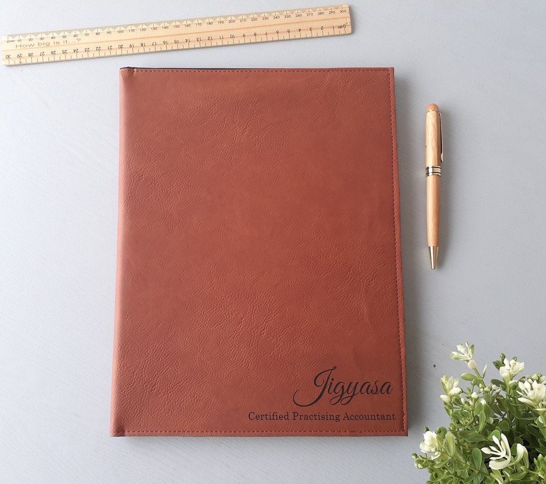 Notepad Organiser Leather Notebook Diary Planner Birthday Gift Business ...