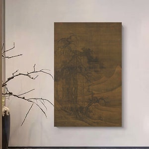 Cold Forest/ Northern Song Dynasty /guo Xi 郭熙, Antique Art Replica ...