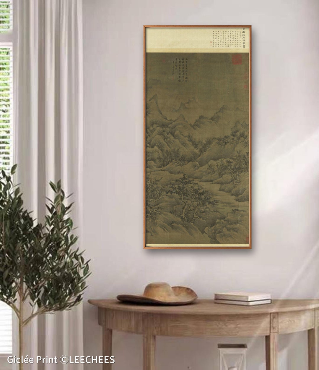 Brook, Mountain, Forest, Ju Ran's Masterpiece, Antique Chinese ...