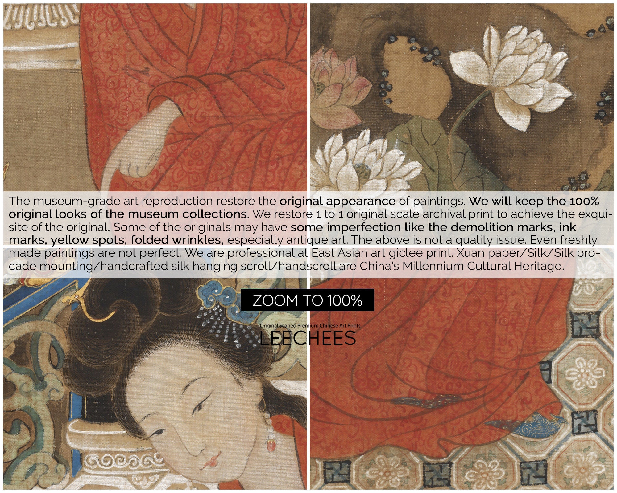 Portrait of the Imperial Concubine Bathing, Qing Dynasty Maiden Art ...