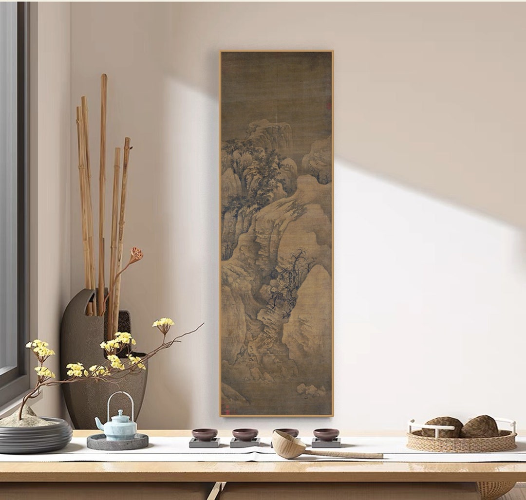 Secluded Valley, Guo Xi, Song Dynasty, Antique Chinese Landscape ...
