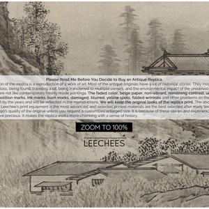 Japanese Sumi E Mountains Painting, Giclee Art Print, Japan Ancient ...